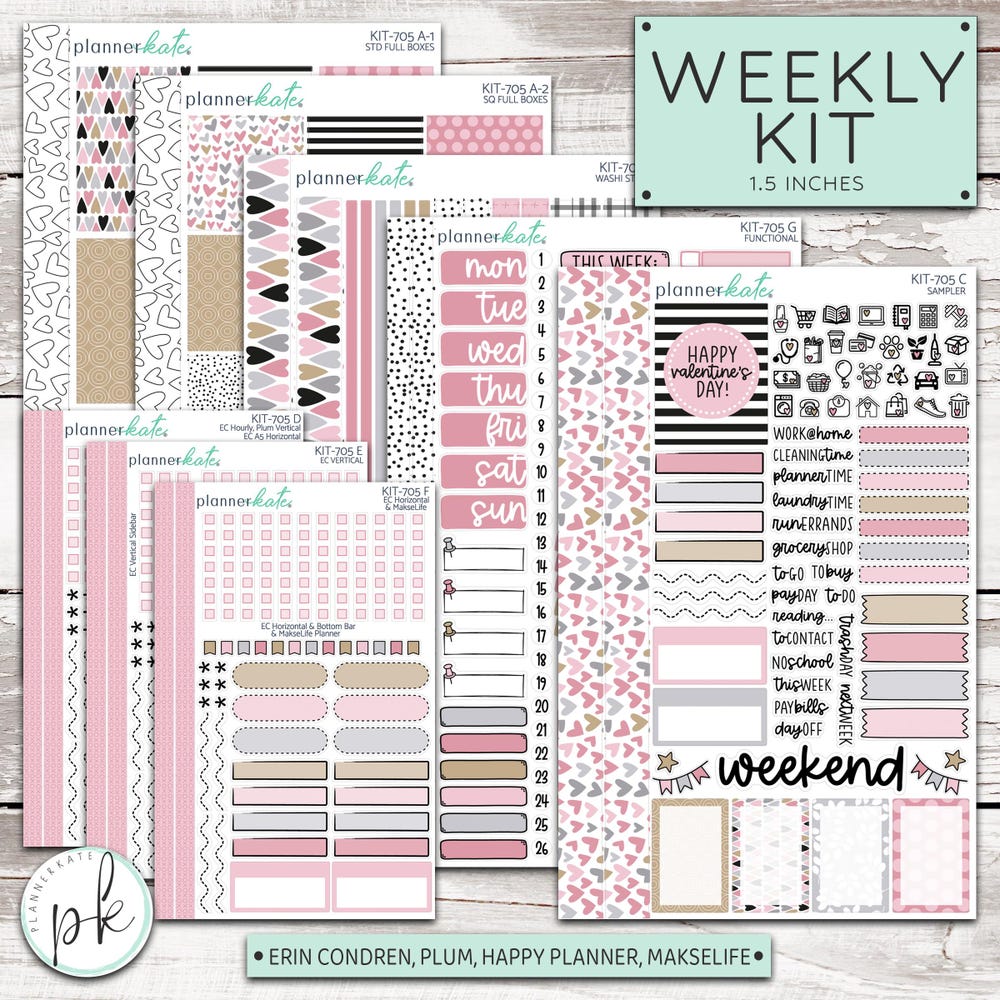 PlannerKate1 - Etsy