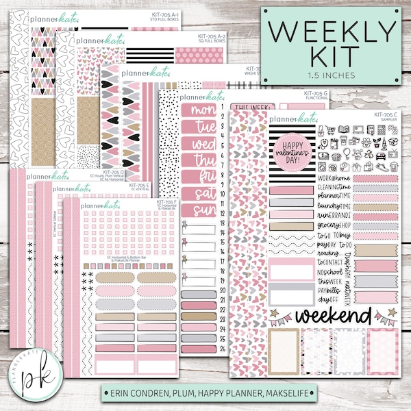 PlannerKate1 - Etsy