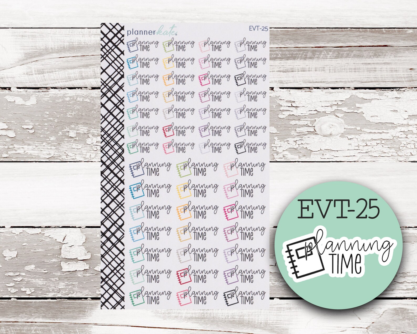 EVT-25 PLANNING TIME Event Sticker - Etsy