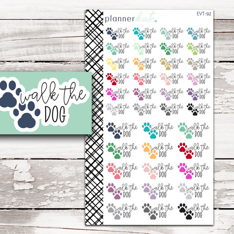 Walk Stickers - Etsy