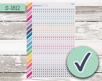 Checkmark Stickers | Etsy