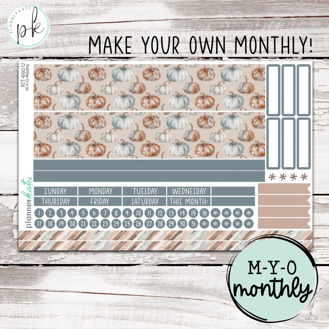 50% Off! KIT-650 U - "make Your Own" Monthly Kit || "let's Get Cozy" - Etsy