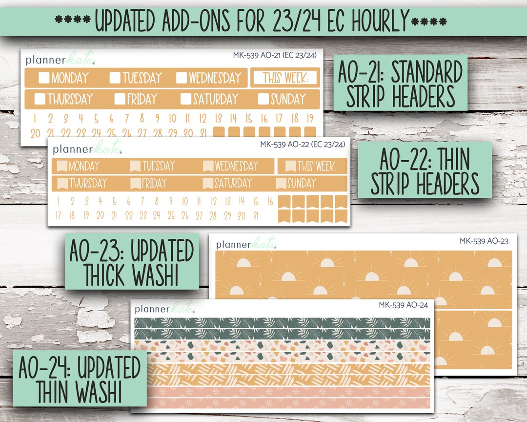 MK-539 Add Ons 2 the Sun & the Moon Kit Add Ons - Etsy