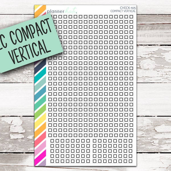 Ec Vertical Checklist - Etsy