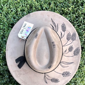Tumbleweed - Authentic Hand Burned Hat, Wild Child, Wheat, Best Seller ...
