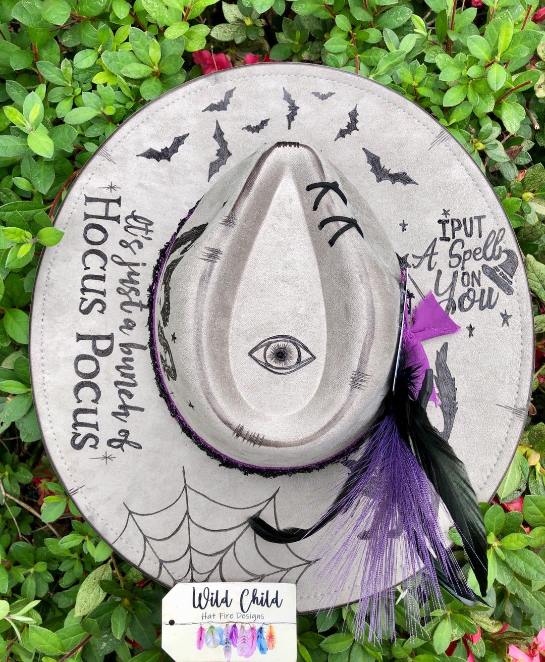 Hocus Pocus Halloween Custom Burned Hat - Etsy