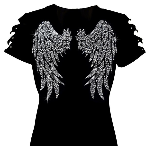 Rhinestone Angel - Etsy