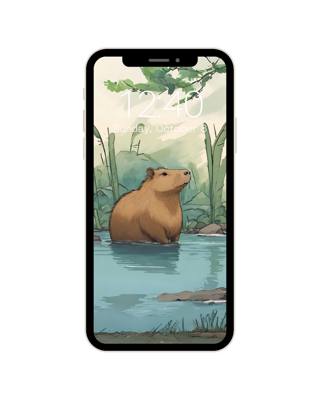 Capybara Phone Backgrounds, Capybara Phone Background, Capybara, Phone ...