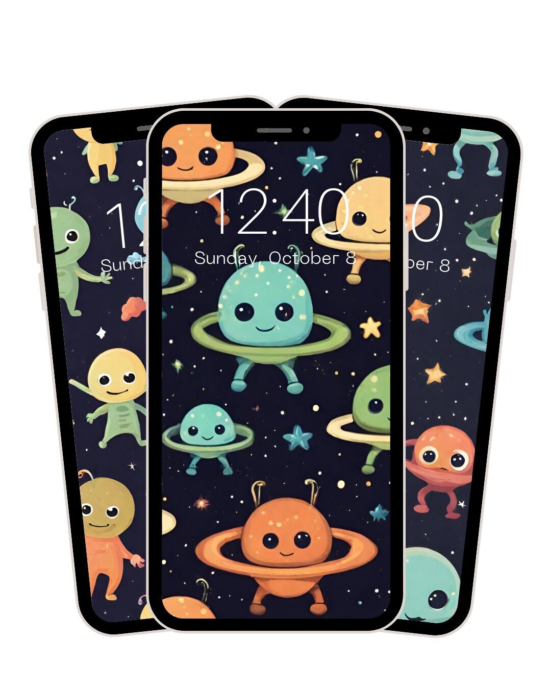 Cute Alien Phone Backgrounds, Alien Phone Background, Cute Aliens ...