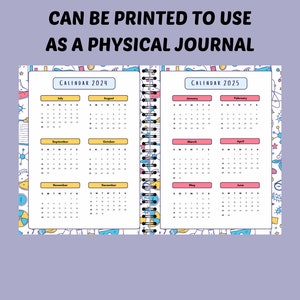 Teacher Planner, Academic Planner for Teachers, Pastel Science Doodles ...