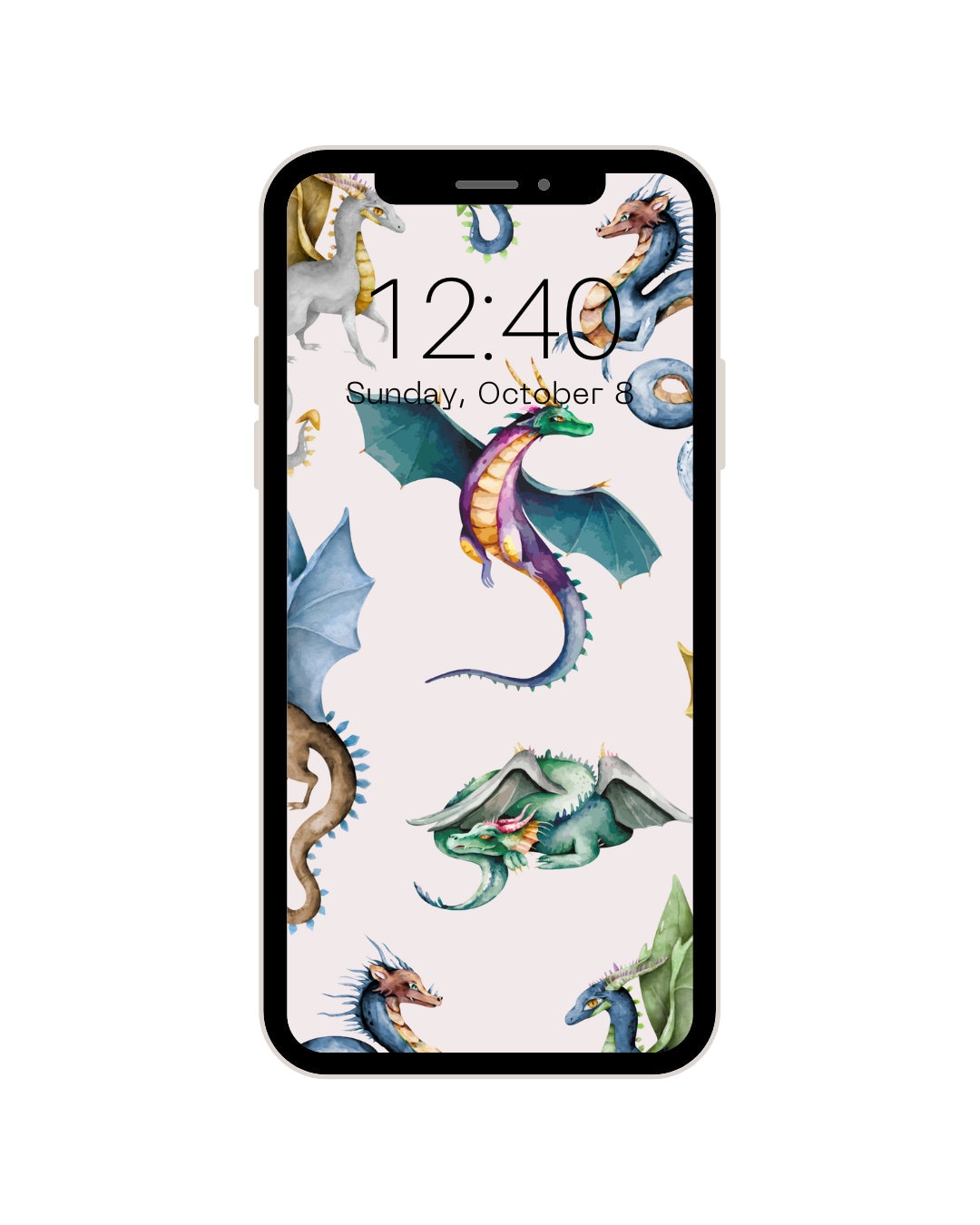 Dragon Phone Backgrounds, Fantasy Dragon Phone Background, Dragons ...