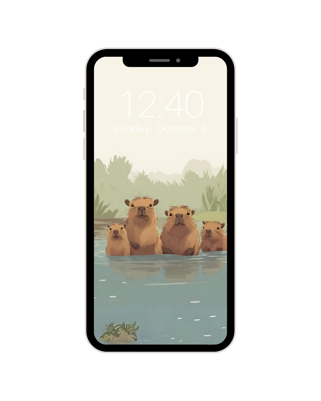 Capybara Phone Backgrounds, Capybara Phone Background, Capybara, Phone ...