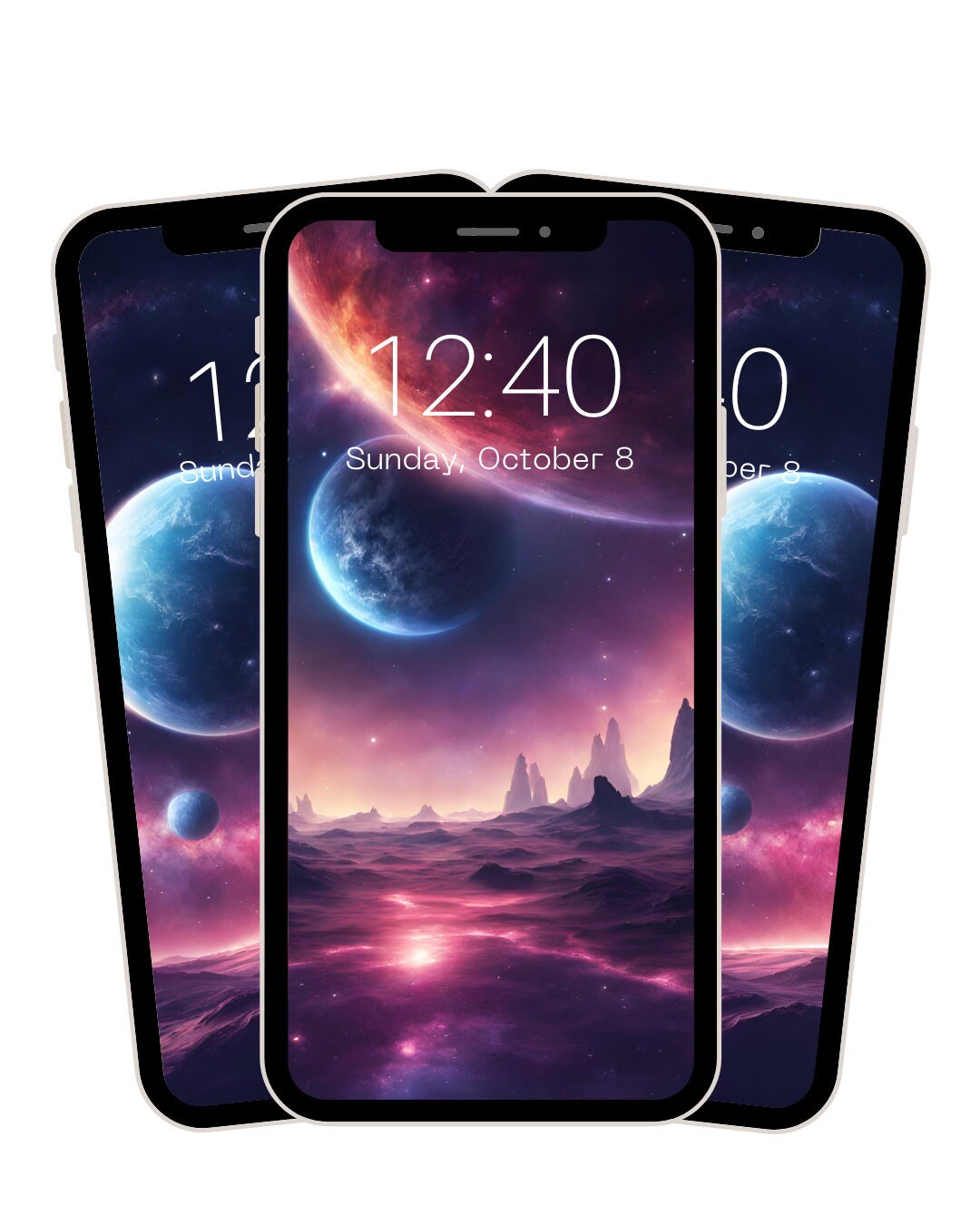 Space Phone Background, Outer Space Phone Background, Space, Blue Moon ...