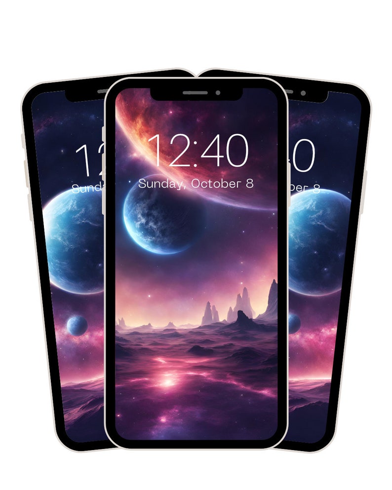 Space Phone Background, Outer Space Phone Background, Space, Blue Moon ...
