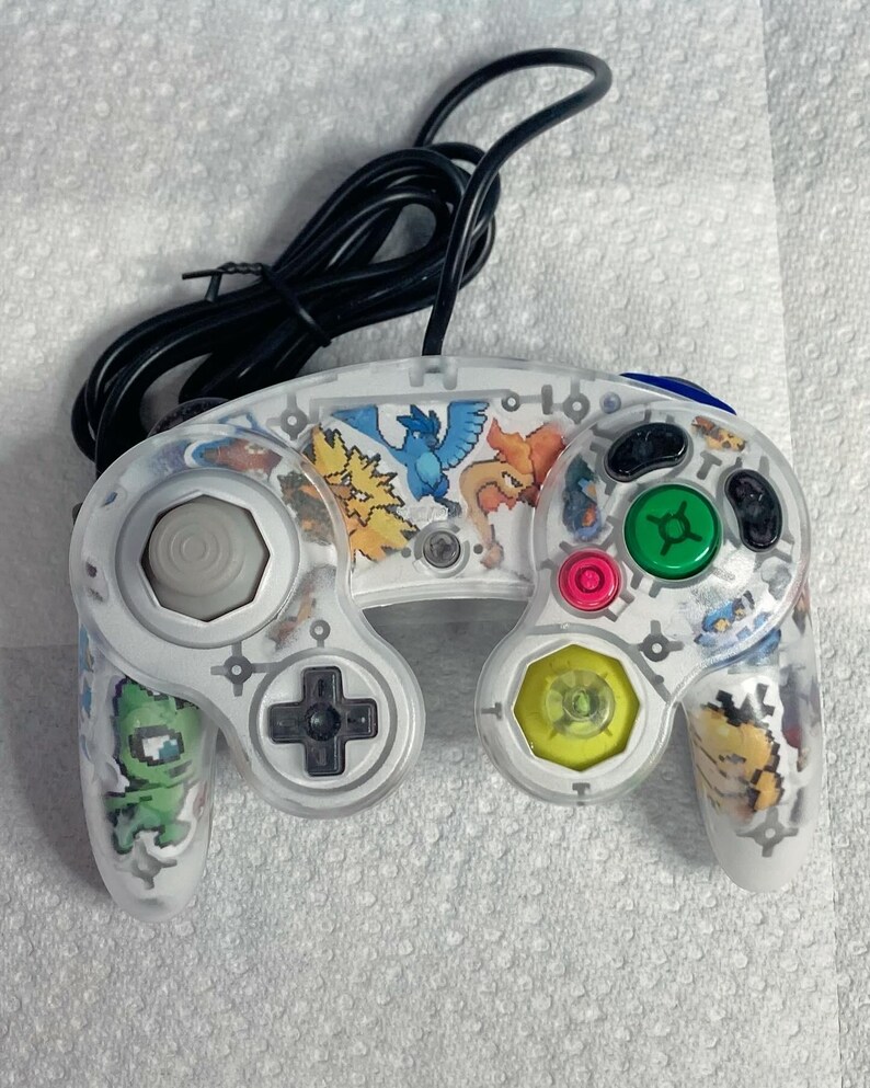 Pokémon Gamecube Custom Controller - Etsy