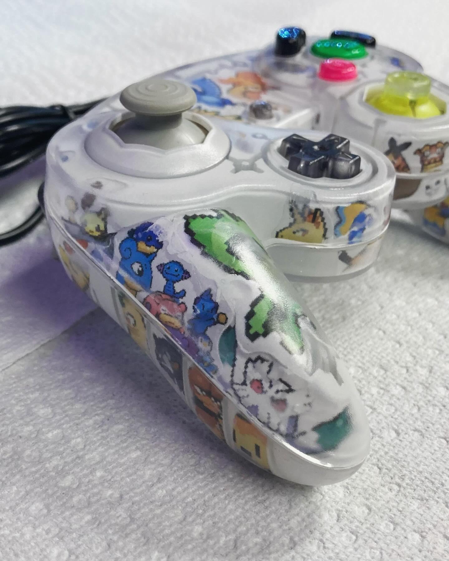 Pokémon Gamecube Custom Controller - Etsy