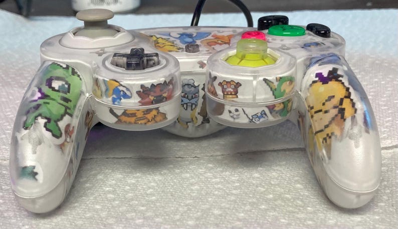 Pokémon Gamecube Custom Controller - Etsy