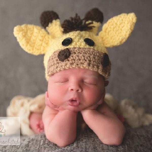 Giraffe Hat - Etsy