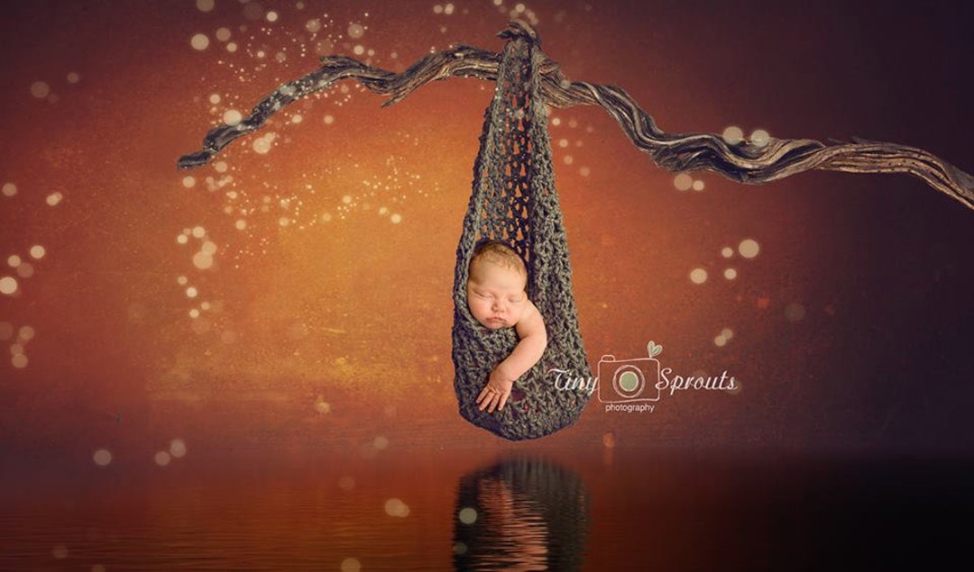 Chunky Newborn Stork Pouch, Newborn Photography Prop, Newborn Boy ...
