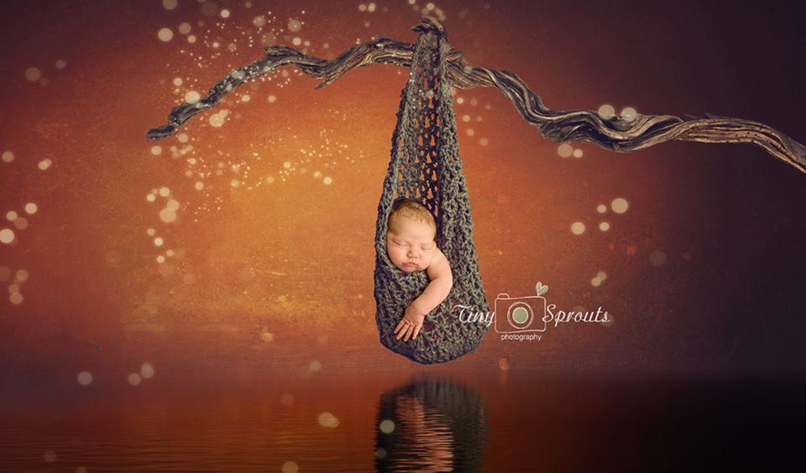 Chunky Newborn Stork Pouch, Newborn Photography Prop, Newborn Boy ...