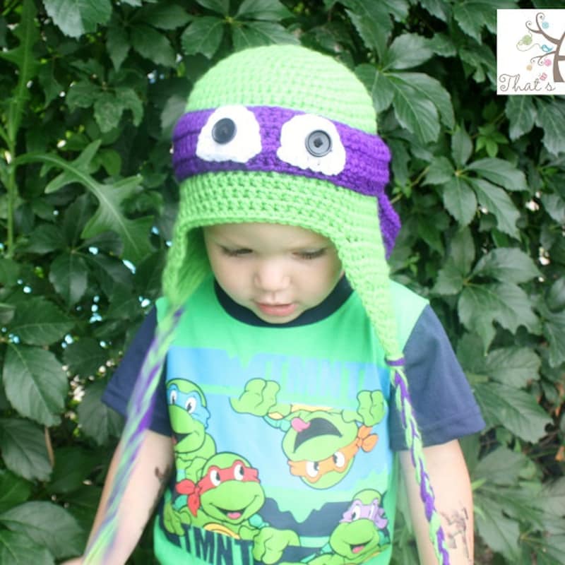 Ninja Turtle Hat - Etsy