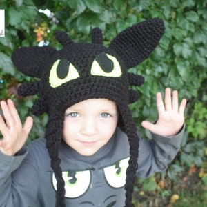 How to Train Your Dragon Toothless Hat, Children's Hat, Adult Hat ...