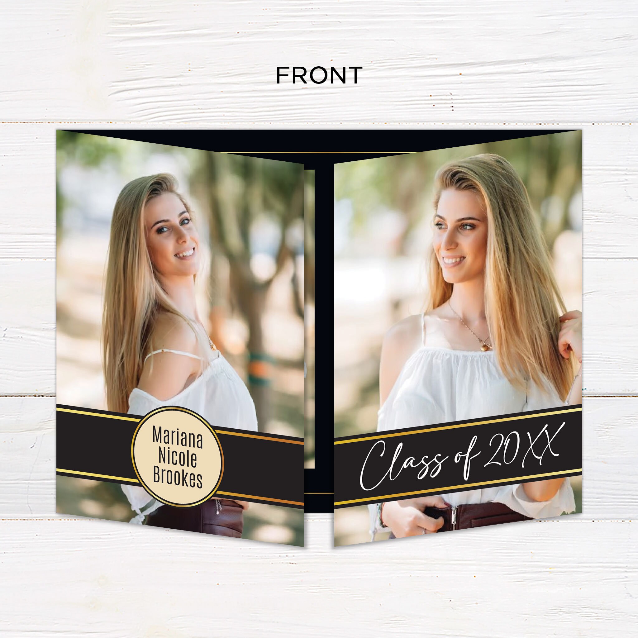 Modern Custom Color Graduation Invitation: Customizable Color ...