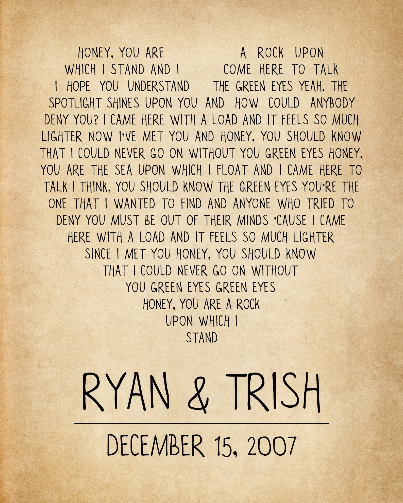 Wedding song art Wedding song lyrics Wedding song gift | Etsy Wedding song art Wedding song lyrics Wedding song gift | Etsy