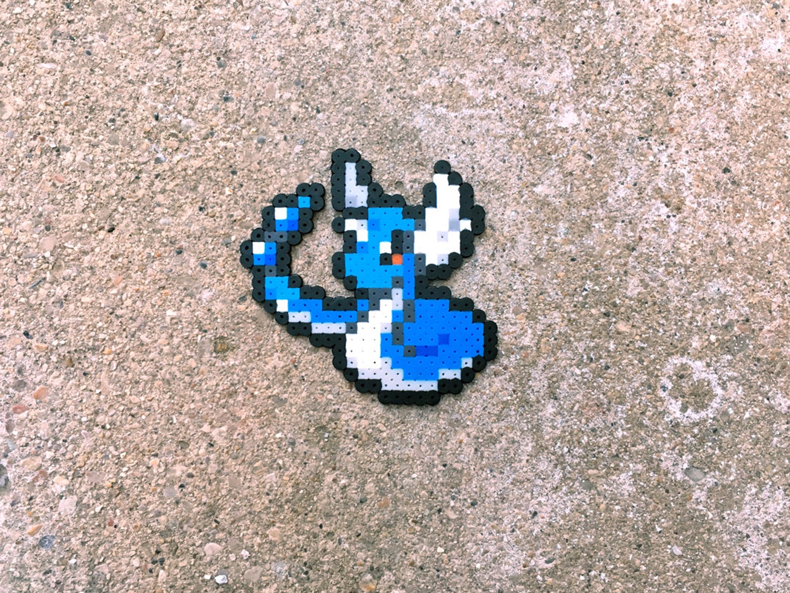 Dratini Dragonair Dragonite Pokemon Perler Bead Fuse | Etsy