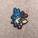 Riolu Lucario Mega Lucario Pokemon Perler Bead Fuse Bead 8bit Nintendo ...