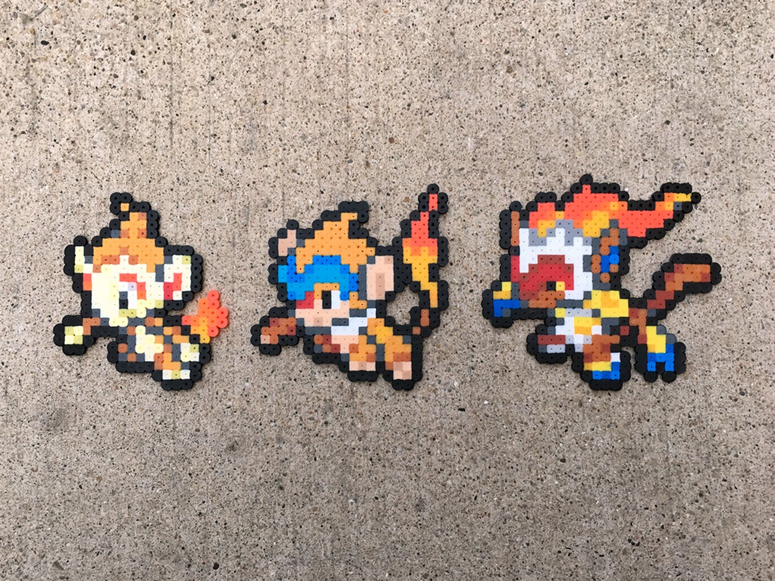 Gen 4 Sinnoh Starters / Tutwig / Grotle / Torterra / Chimchar - Etsy México