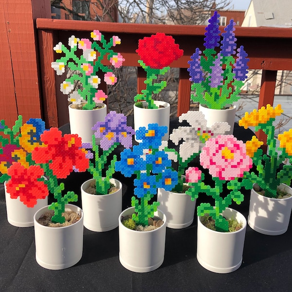 Flower Perler - Etsy