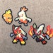 Gen 3 Hoenn Starters Treecko Grovyle Sceptile Torchic Combusken ...