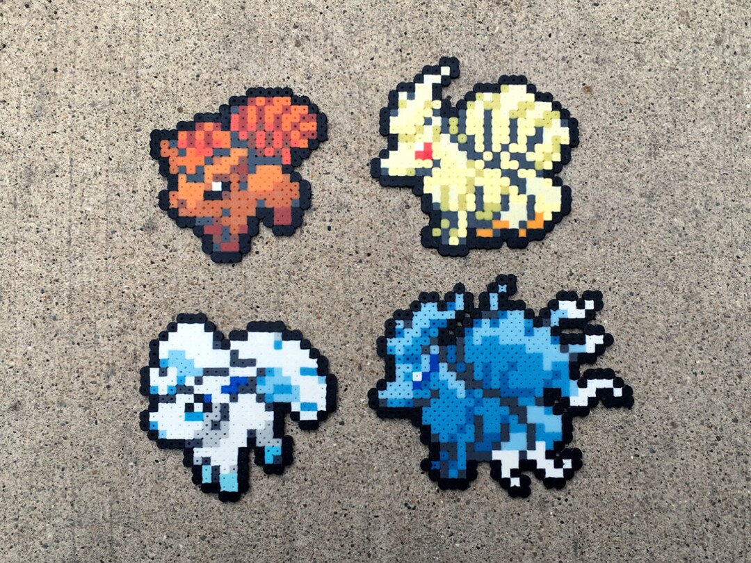 Shiny Vulpix And Ninetales Sprites