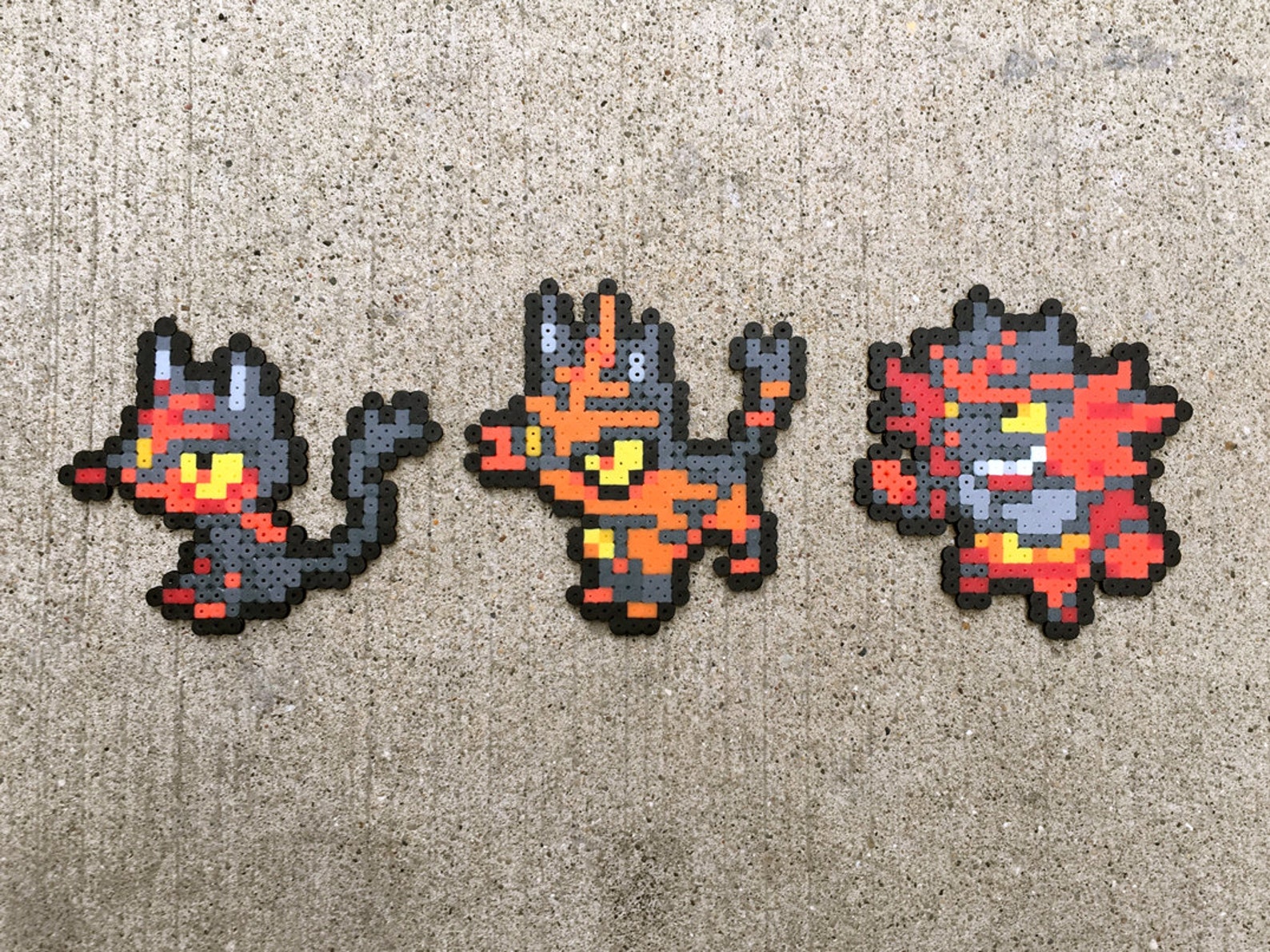 Gen 7 Alolan Starters Rowlet Dartrix Decidueye Litten | Etsy