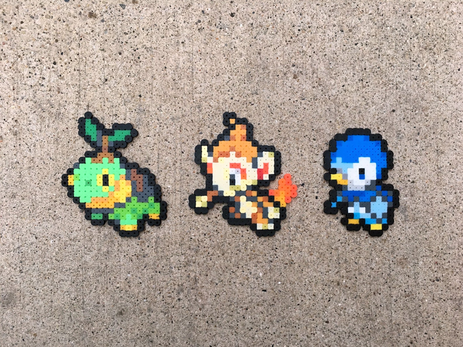Gen 4 Sinnoh Starters / Tutwig / Grotle / Torterra / Chimchar - Etsy México