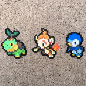 Gen 4 Sinnoh Starters Tutwig Grotle Torterra Chimchar Monferno ...