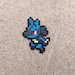 Riolu Lucario Mega Lucario Pokemon Perler Bead Fuse Bead 8bit Nintendo ...