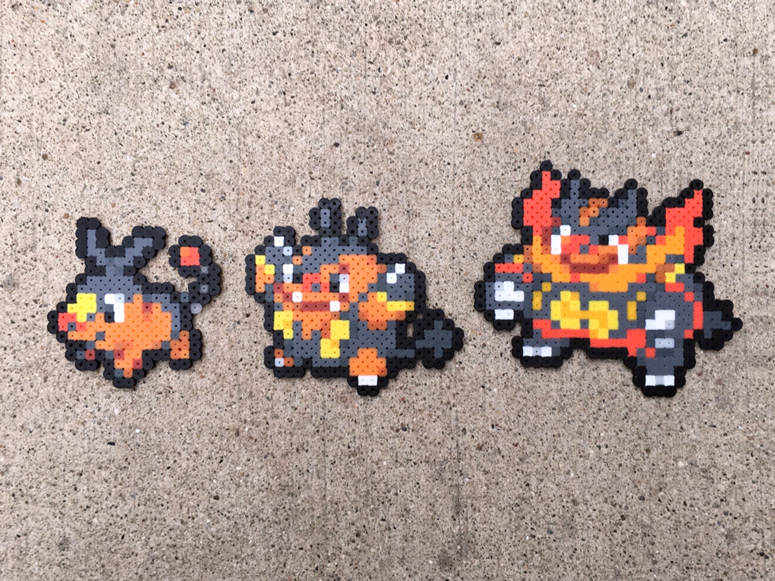 Gen 5 Unova Starters Snivy Servine Serperior Tepig - Etsy