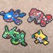 Gen 3 Legendary Weather Trio Kyogre Groudon Primal Rayquaza Mega ...