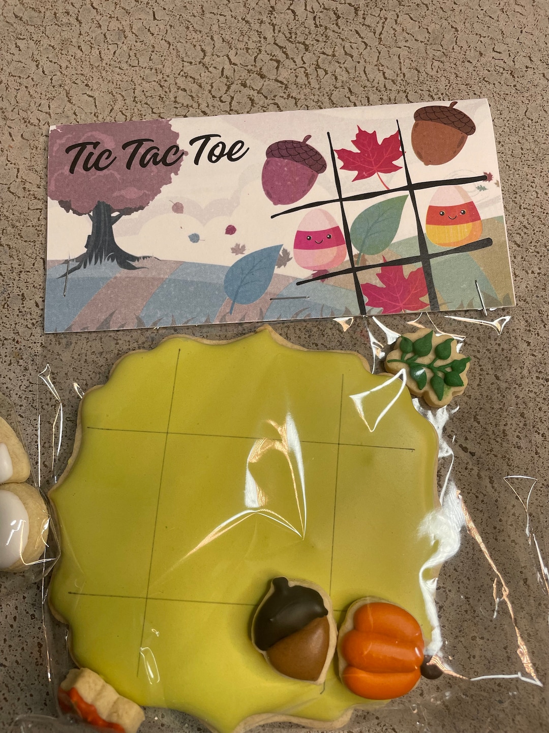 Fall Tic Tac Toe Treat Topper Digital Download - Etsy
