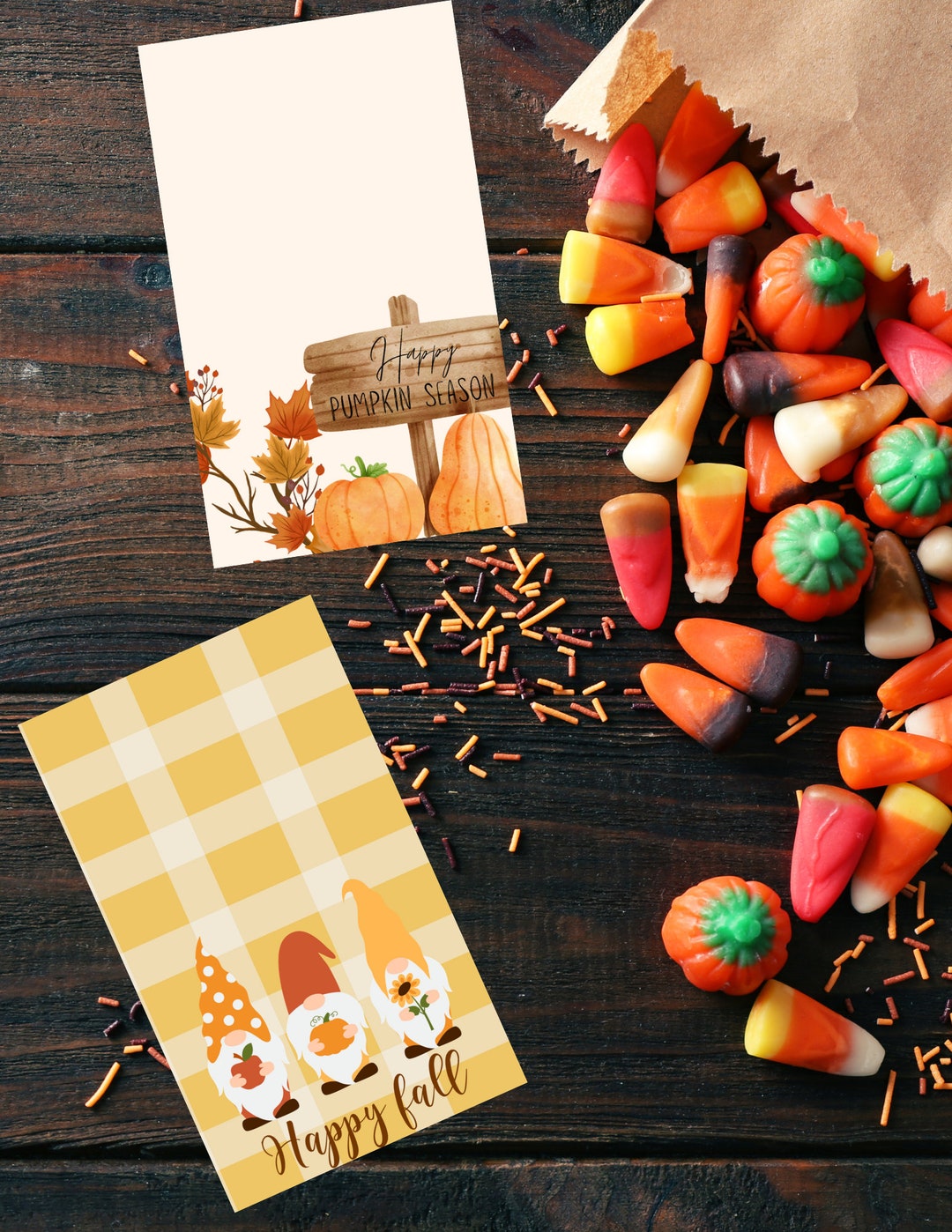 Fall Treat Bag Toppers Digital Download - Etsy