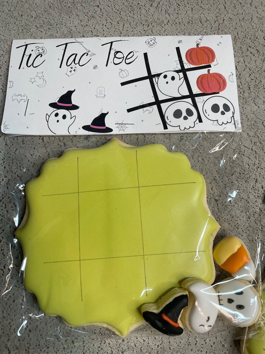 Halloween Tic Tac Toe Treat Topper Digital Download - Etsy