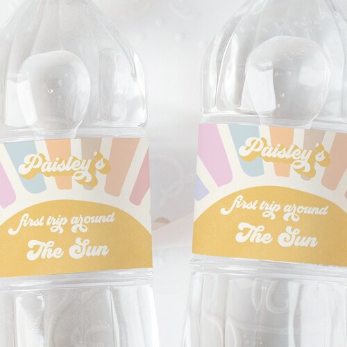 Sunshine Birthday Party Food Sign First Trip Around the Sun - Etsy