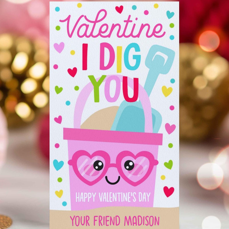 I Dig You Valentine - Etsy