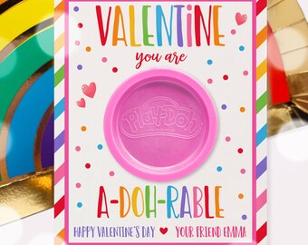 Play Doh Valentine - Etsy