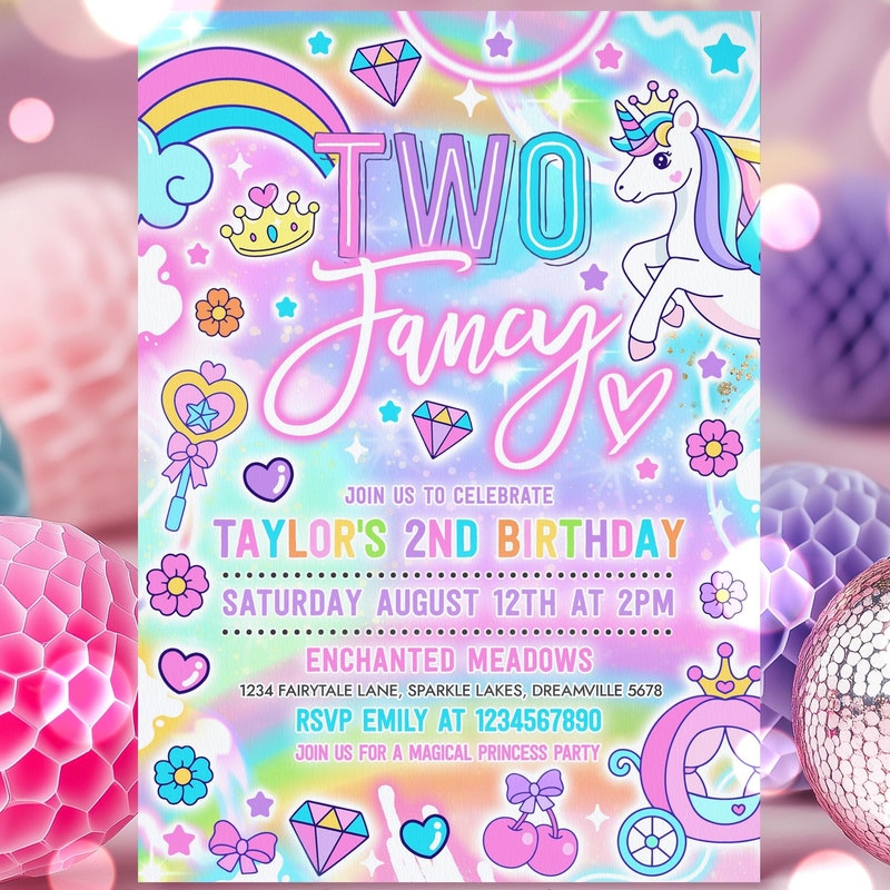 Two Fancy Birthday - Etsy