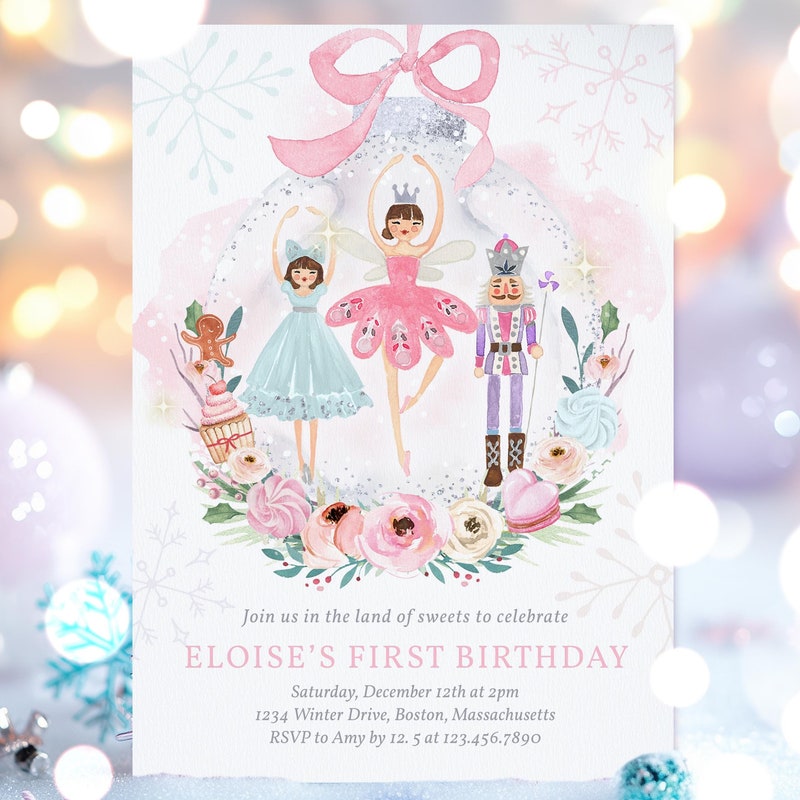 Nutcracker Invitation - Etsy