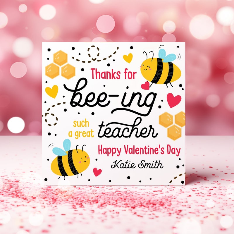 Teacher Valentines - Etsy