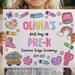 First Day of PRE-K4 Sign INSTANT DOWNLOAD Photo Prop, Pre-kindergarten ...